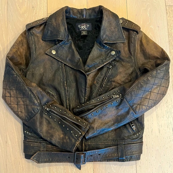 Ralph Lauren Double RL | Jackets & Coats | Rrl Ralph Lauren Double Rl Thunderbird Studded ...